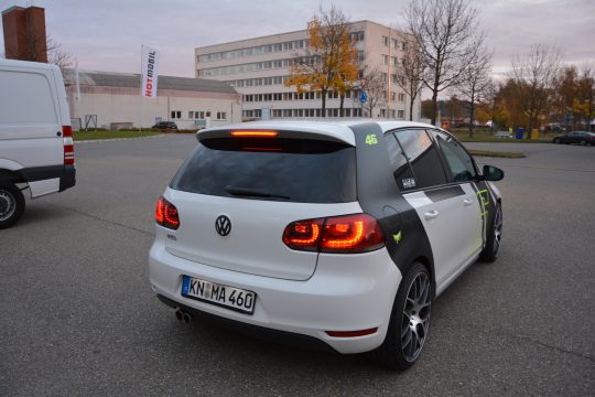 VW Golf mk6 GTD Scheibentönung 10% und teilfolierung DFC FolienWerk ...